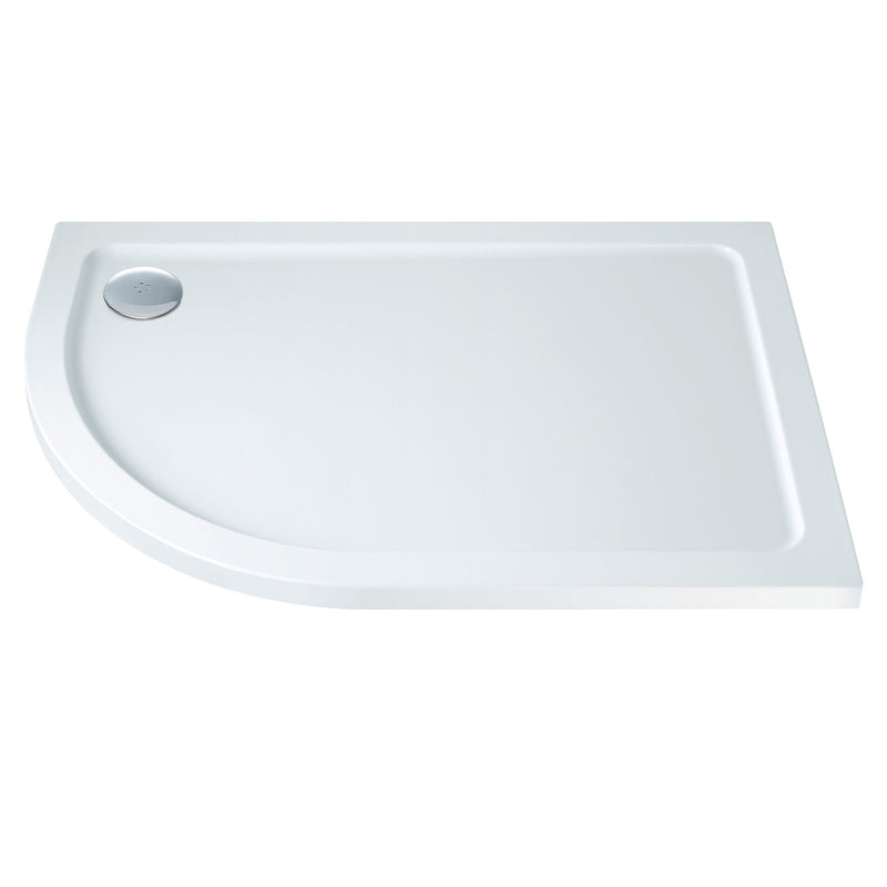 Wexford Offset Quad Shower Tray LH 1200 x 800 – Bathroom Depot IE