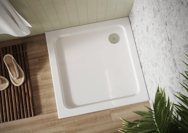 Devon Square Shower Tray 900 x 900 – Bathroom Depot IE